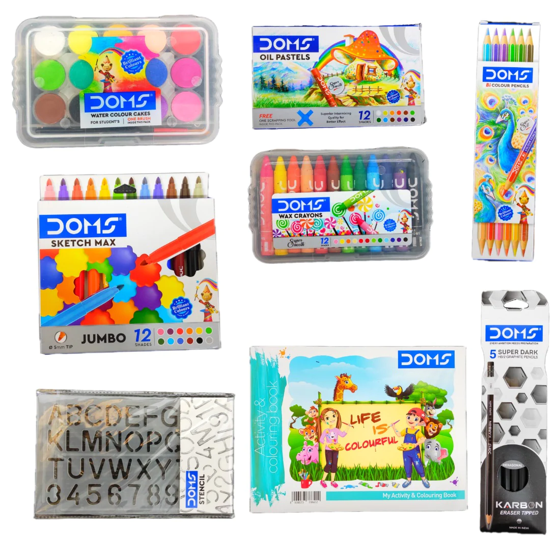 DOMS Junior Kit - Growth Mitra - An Art Store